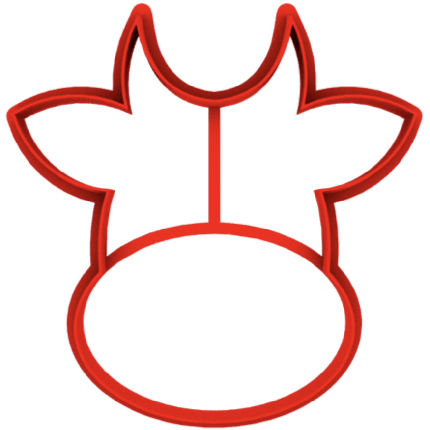 BULL COOKIE CUTTER / Shapem