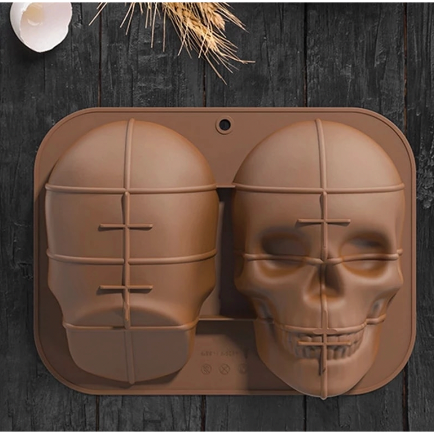 EXTRA LARGE SKULL MOLD / Shapem